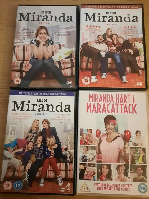 MIRANDA SERIES 1 2 3 AND Miranda Maracattack FREE P & P 4 DVD Bundle ...