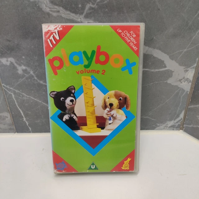 PLAYBOX VOLUME 2 VHS ITV Pat Coombs and Keith Chegwin Cat and Dog ...