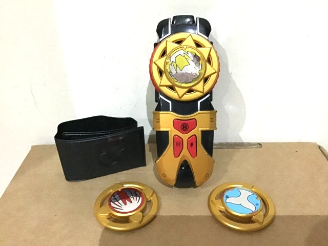 POWER RANGERS NINJA Storm Wind Morpher with Strap + all 3 Discs ...