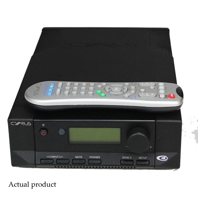 CYRUS 82 DAC QXR Amplifier + DAC - Black D/A Integrated Stereo Amp ...
