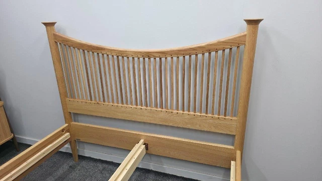 JOHN LEWIS ESSENCE Low End Bed, Oak, Double Bed Frame RRP£699 (5514) £ ...