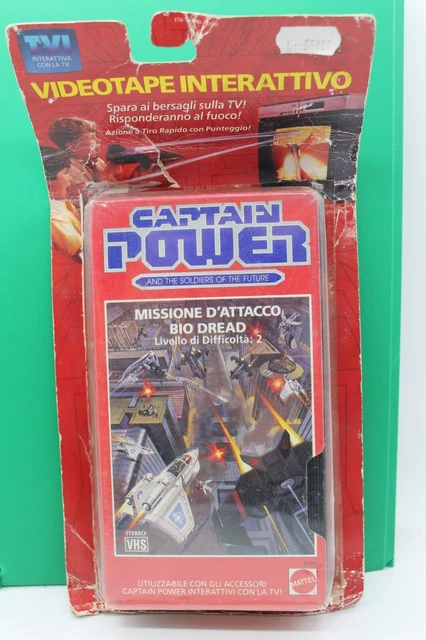 MATTEL INTERACTIVE VHS Cassette Video Game, Cap. Power, unused. £15.30 ...