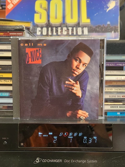 D-NICE - CALL Me D-Nice (CD, 1990, Jive Records) Hip Hop - Funk/Soul ...