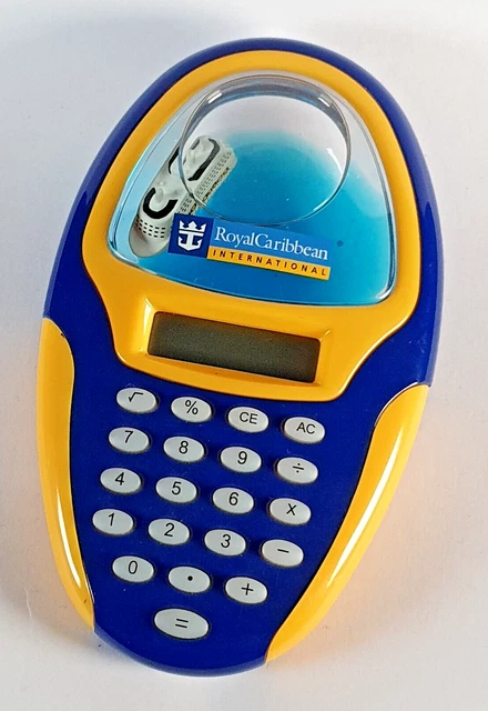 ROYAL CARIBBEAN INTERNATIONAL Sold Onboard Calculator with Floating ...