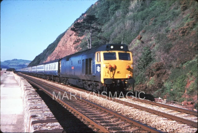 ORIGINAL 35MM RAILWAY Slide 50038 Dawlish Wall 7-1979 £2.99 - PicClick UK