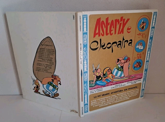 CARTONATO MONDADORI ASTERIX E Cleopatra V Edizione 1972 EUR 10,00 ...