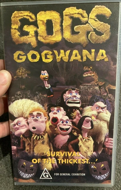 GOGS - GOGSWANA VHS VIDEO TAPE (kids animation / claymation) $28.95 ...
