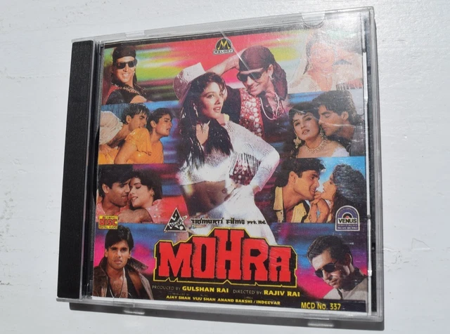 MOHRA ~ BOLLYWOOD soundtrack Hindi CD ~ viju shah ~ 1994 £12.95 ...