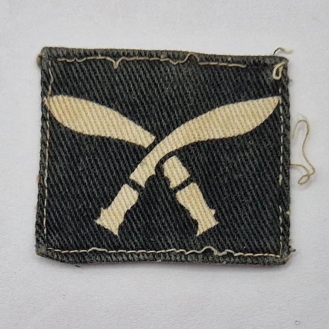 ORIGINAL BRITISH ARMY 63rd Gurkha Inf Brigade Printed Cloth Formation ...
