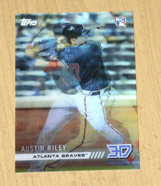 2019 TOPPS 3D Austin Riley Motion rookie card RC M-6 /900 $19.99 - PicClick