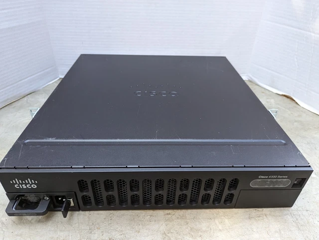 CISCO ISR 4300 Series Integrated Services Router ISR4351/K9 V02 please ...