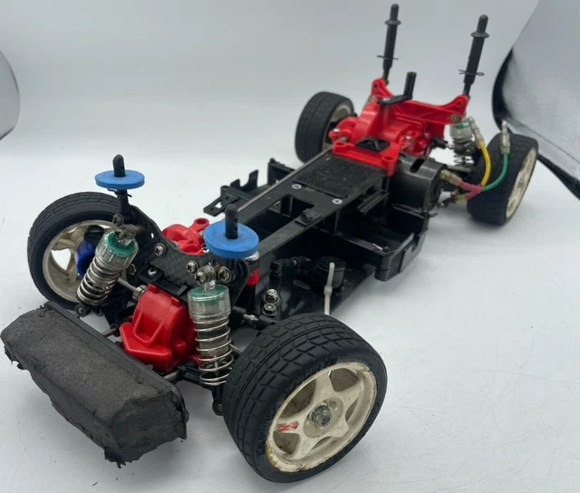 FOR PARTS TAMIYA TA-02 TA02 chassis FRP with motor vintage rare £131.30 ...