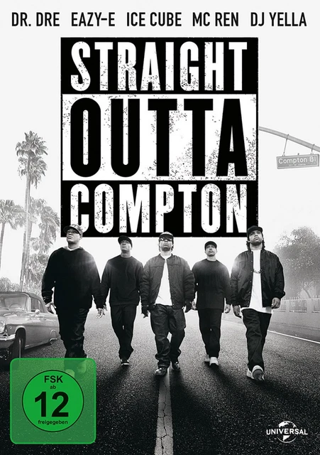 STRAIGHT OUTTA COMPTON (Ice Cube + Dr. Dre + Eazy-E) # DVD-NEU EUR 9,94 ...