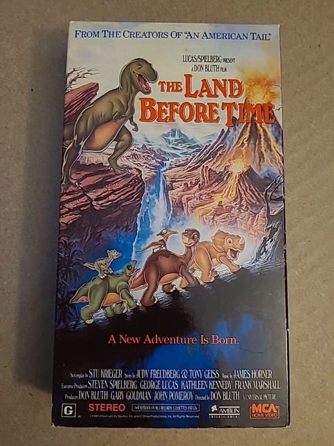 MCA UNIVERSAL THE Land Before Time - (VHS Video Tape, 1991) £4.06 ...