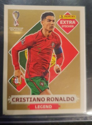 2022 FIFA WORLD Cup Qatar Cristiano Ronaldo EXTRA STICKER Gold Legend Sandwiches £2.87 - PicClick UK