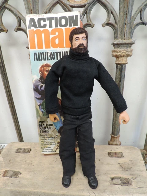 VINTAGE ORIGINAL ACTION Man ADVENTURER & Original Box £52.00 - PicClick UK
