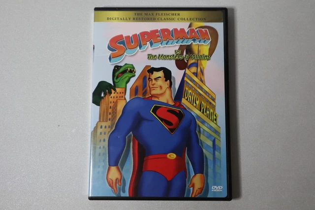 REGION 1 - 2002 - SUPERMAN VS THE MONSTERS AND VILLAINS - DVD ...