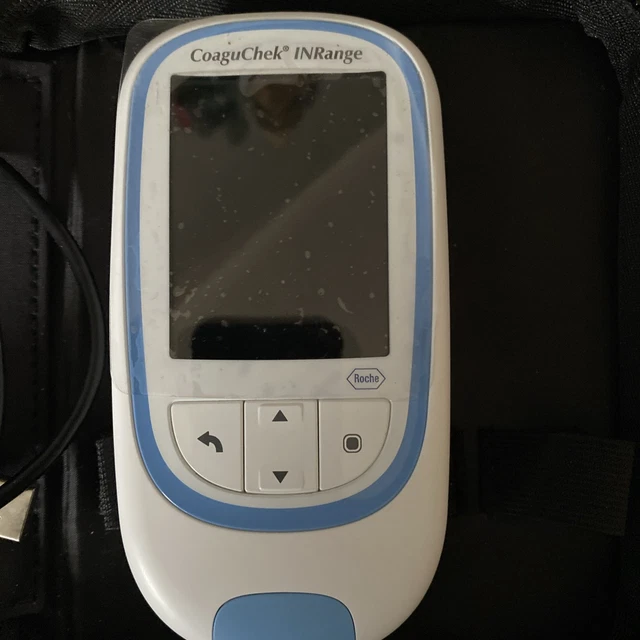 ROCHE COAGUCHEK INRANGE Portable INR Self-Testing Meter device £123.59 ...
