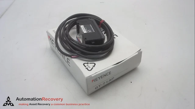 KEYENCE GT-71AP GT Series Amplifier Unit Din Rail Type Pnp Output, New ...