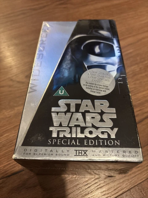 STAR WARS TRILOGY (Platinum Box Set) (VHS/SUR, 1997) £21.52 - PicClick UK