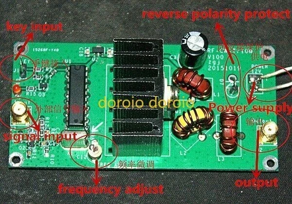ASSEMBLED QRP 10W Radio HF SW CW telegraph Transmitter Kits HF power ...