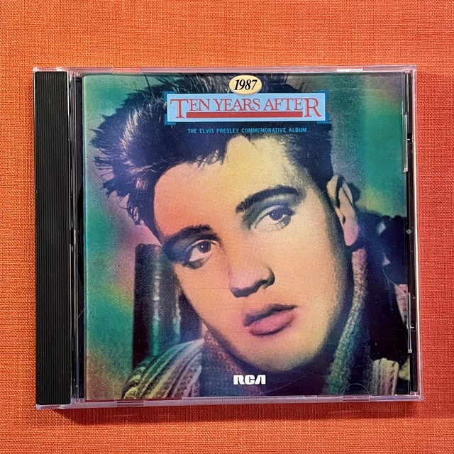 ELVIS PRESLEY 1987 Ten Years After (Commemorative Album) CD IMPORT RARE ...