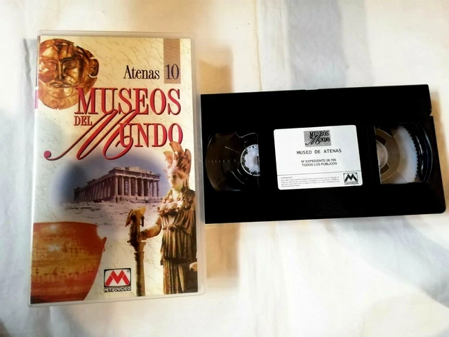 ATENAS 10 MUSEOS del mundo Cinta VHS Metrovideo 1994 Pal Usado EUR 12 ...