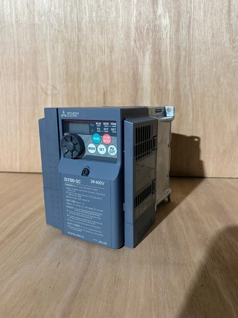 MITSUBISHI INVERTER FR-D740-036SC-EC, 3 Ph, 400VAC Input, 1.5KW, 3 ...