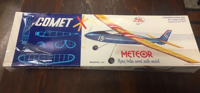 COMET METEOR KIT In Balsa Nuovo Vintage Perfetto Made In Usa EUR 39,99 ...