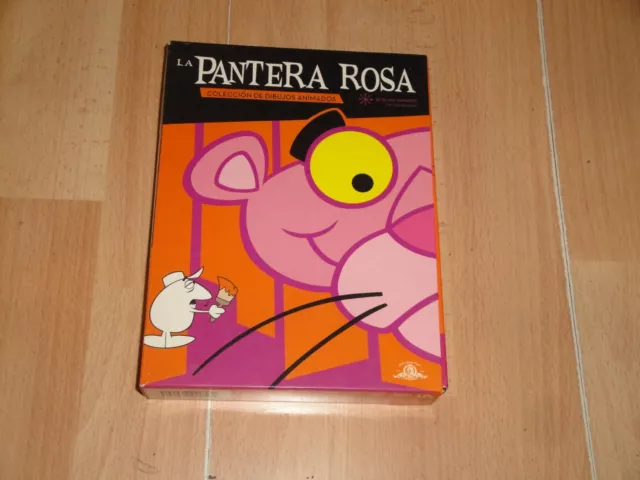 LA PANTERA ROSA Coleccion De Dibujos Animados En Dvd Con 4 Discos Buen ... LA PANTERA ROSA Coleccion De Dibujos Animados En Dvd Con 4 Discos Buen ...