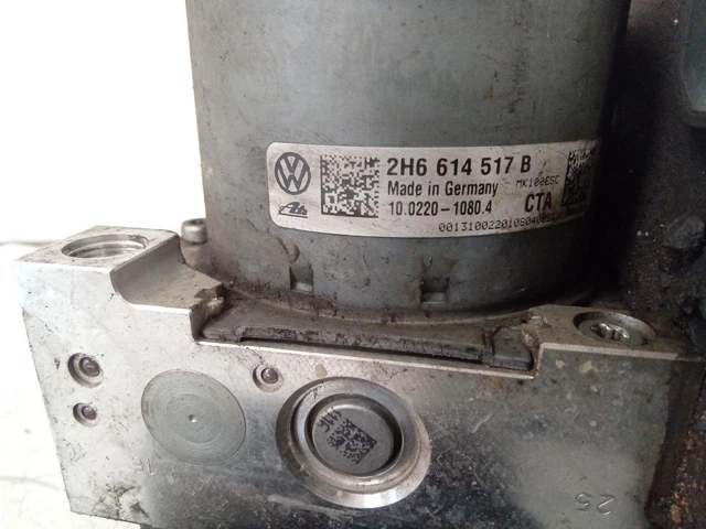 VOLKSWAGEN AMAROK ABS Pump/Modulator 2H, P/N 2H6614517B, 10/10-09/22 ...