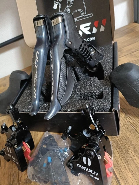 SHIMANO ULTEGRA ST-R8050 Di2 Shifter & ONIRII Cable Hydraulic Disc ...