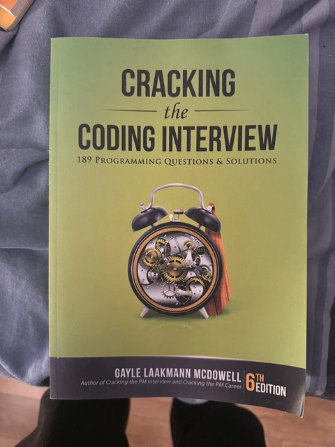 CRACKING THE CODING Interview : Questions and Solutions by G. McDowell (2015) £10.89 - PicClick UK