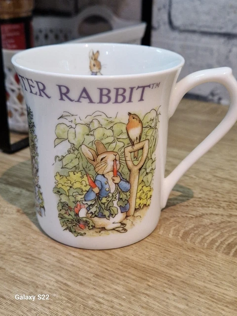 PETER RABBIT TEA Coffee Cup Mug World of Beatrix Potter by Frederick ...