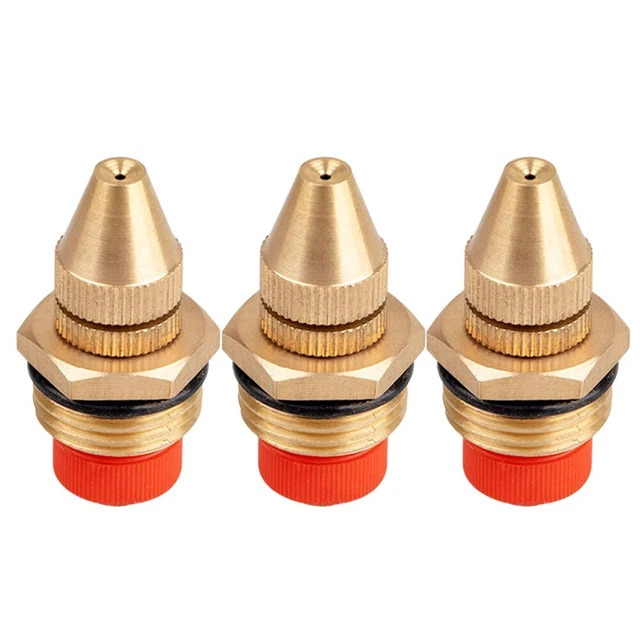 SPRAY NOZZLE ATOMIZING Detachable Rotary Switch Garden Watering ...