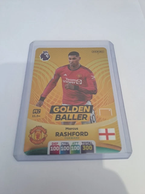 ADRENALYN XL PREMIER League 2024 - Marcus Rashford - Golden Baller ...