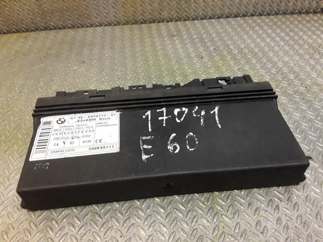 BMW BODY GATEWAY CONTROL MODULE UNIT ECU for 5 6 SERIES E60 E61 E63 OEM ...