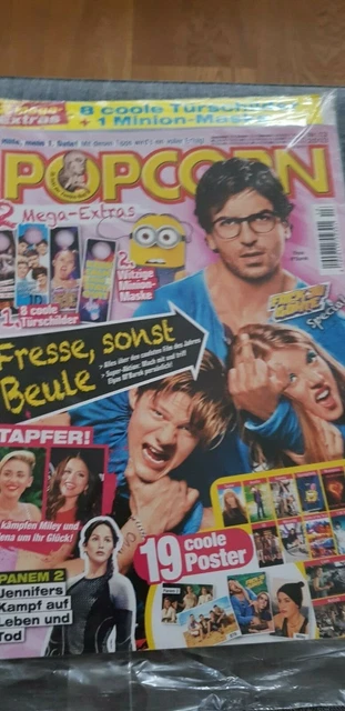 POPCORN-MAGAZIN 13/2013- ELYAS M´Barek, Helene Fischer, Miley Cyrus ...
