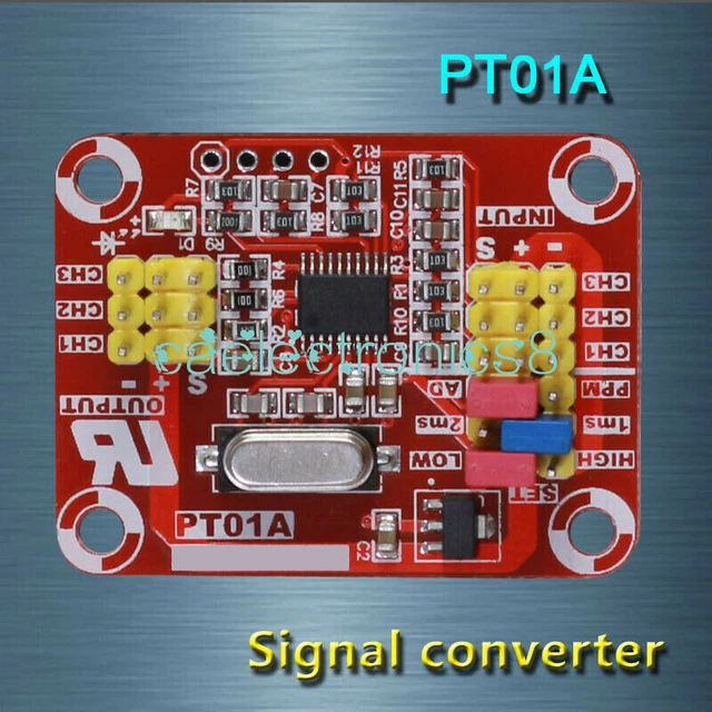 PULSE SIGNAL TO Analog Voltage/PWM Multifunction Servo Signal Converter ... PULSE SIGNAL TO Analog Voltage/PWM Multifunction Servo Signal Converter ...