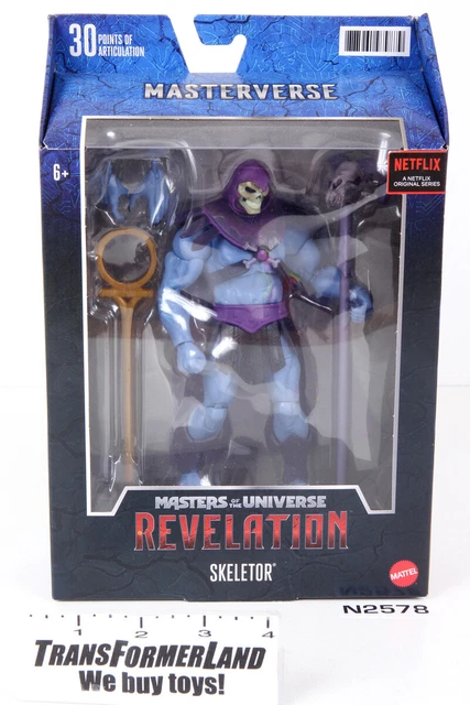 SKELETOR REVELATION SCELLÉ MISB MOSC Actions Masterverse Heman MOTU EUR ...