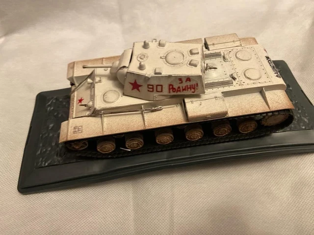 CHAR RUSSE URSS KV-1 1941 WW2 1/43 Tank IXO Militaire 1942 Camouflage Hiver EUR 27,50 - PicClick FR