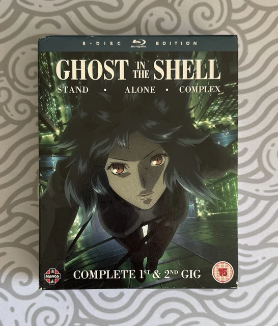 GHOST IN THE Shell - Stand Alone Complex: Complete 1st & 2nd Gig [15] Blu-ray £29.83 - PicClick UK