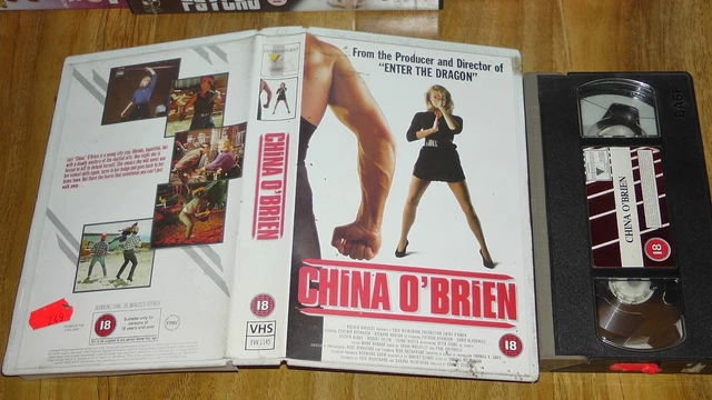 CHINA O'BRIEN VHS Video Big Box Ex Rental Cert EIV EV Cynthia Rothrock ...