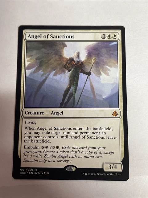 MTG ANGEL OF Sanctions Amonkhet 001/269 mythique régulier EUR 2,28 - PicClick FR