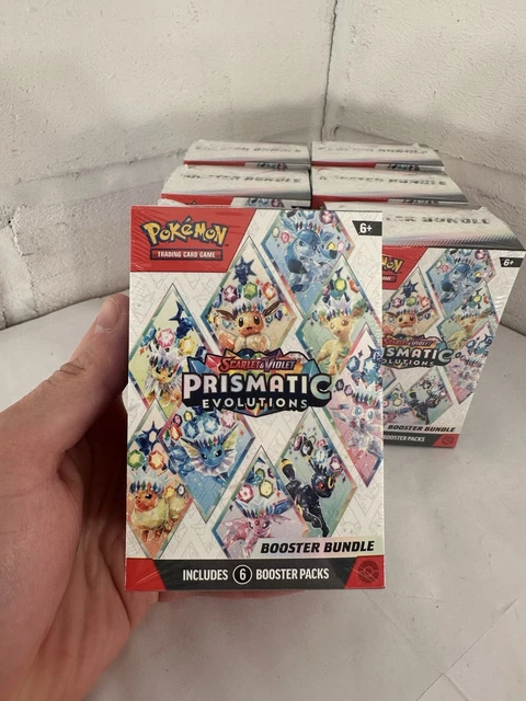POKÉMON TCG SCARLET & Violet - Prismatic Evolutions Booster Bundle x2 ...