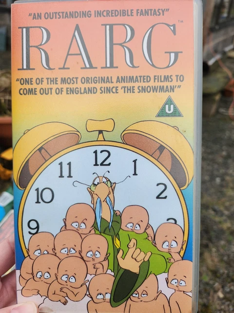 RARG - PAL VHS Video Tape - Animated Film - Rare - Tony Collingwood ...