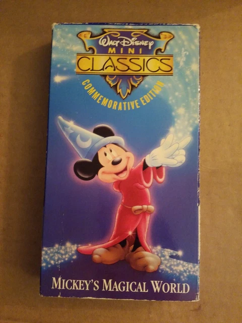 WALT DISNEY MINI CLASSICS Vhs Video Commemorative Edition MICKEY'S ...