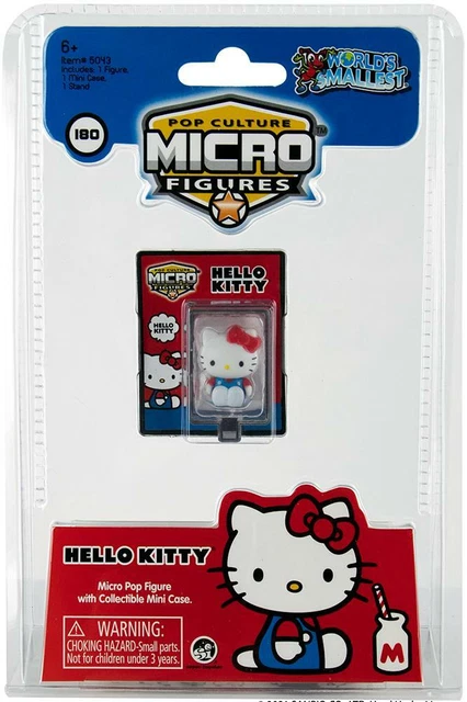 WORLD'S SMALLEST HELLO Kitty® Pop Culture Micro Figures - Blue Classic ...