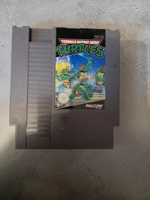 JEUX NINTENDO NES Tortues Ninja TMNT loose bon état FAH version Fr ...