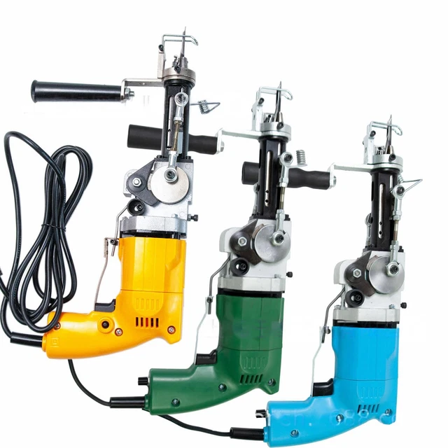 ELECTRIC TUFTING GUN ZQ-2 Rug Machines 2 In 1 Cut Pile and Loop Pile ...